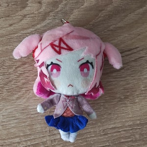 Natsuki Doki Doki Literature Club Keychain - Etsy