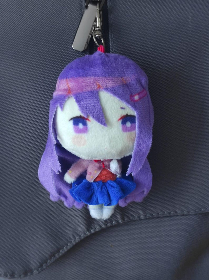 Yuri Doki Doki Literature Club Keychain - Etsy