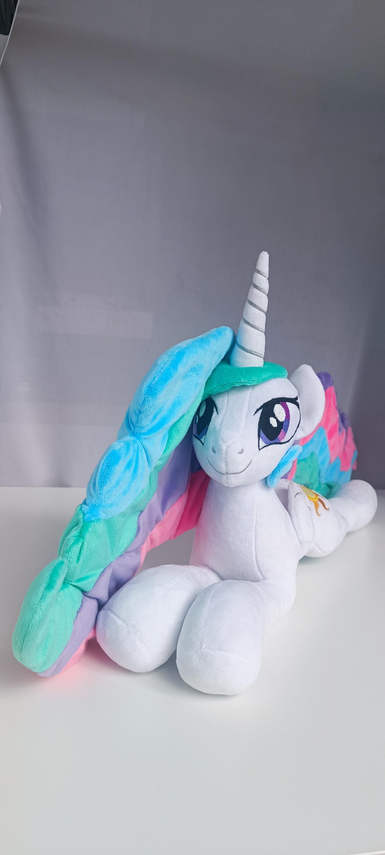 Princess Celestia MLP Plush – My Little Pony Soft Toy – Handmade ...