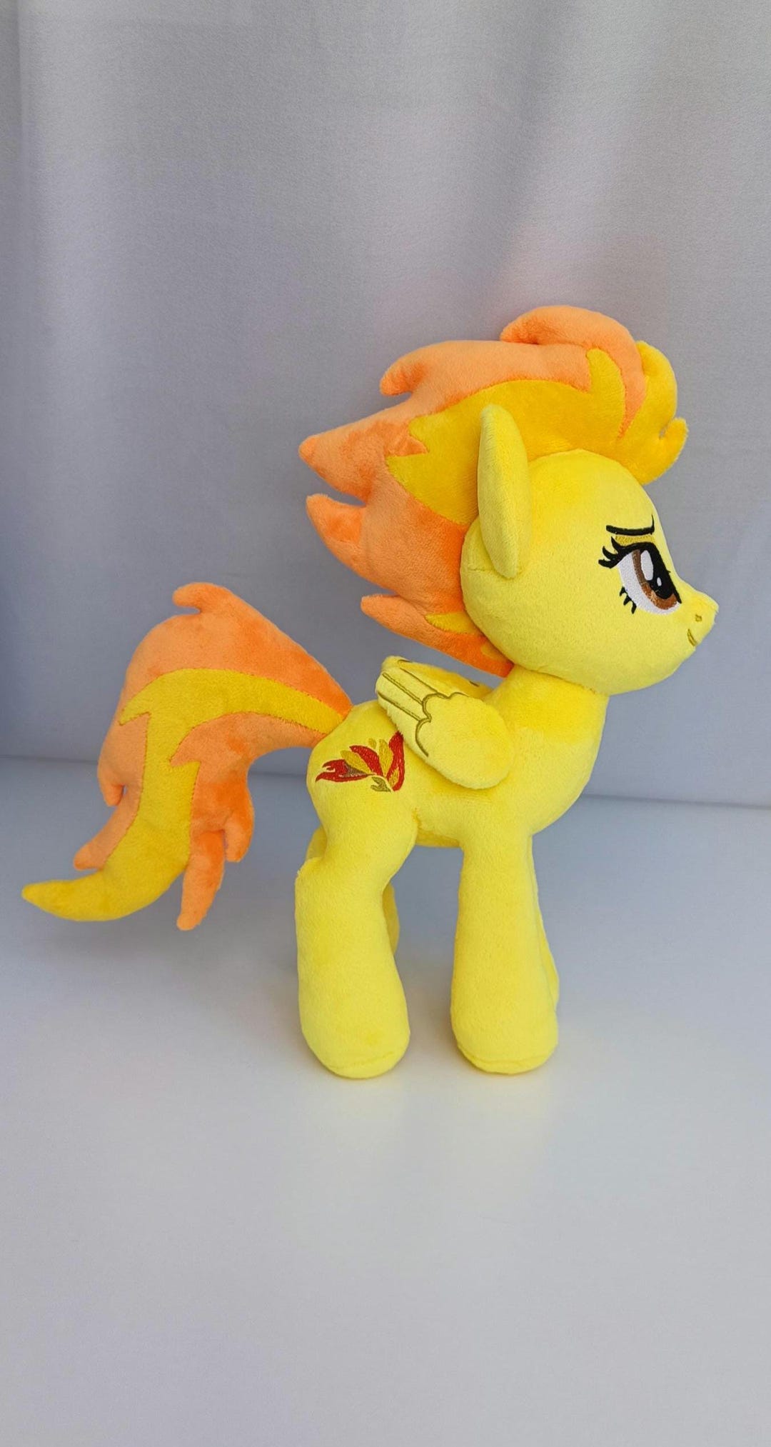 Spitfire My Little Pony Yellow Plushie Soft - Etsy