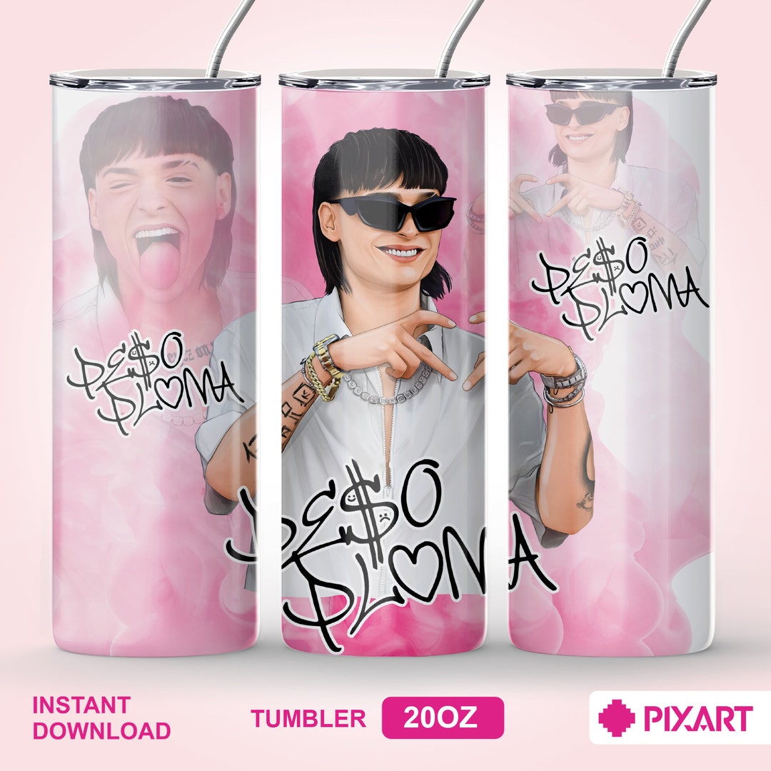 Peso Pluma Tumbler Sublimation Wrap Png for Commercial Use, Peso Pluma ...