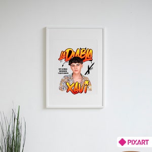 La Diabla and Xavi Valentine's Sublimation PNG, High-quality Print PNG ...