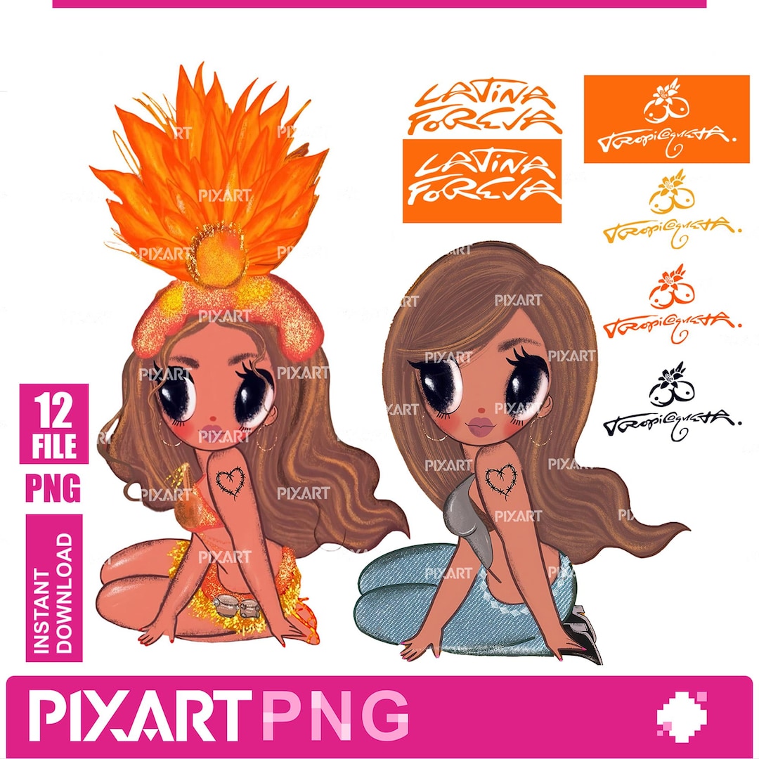 12 File Karol G Tropicoqueta New Album PNG, Clipart Files for Cricut, Perfect KG Tumbler Wrap ...