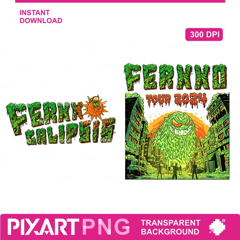 Friki Feid El Ferxxo PNG, Ferxxocalipsis Tour 2024 EP Graphic ...