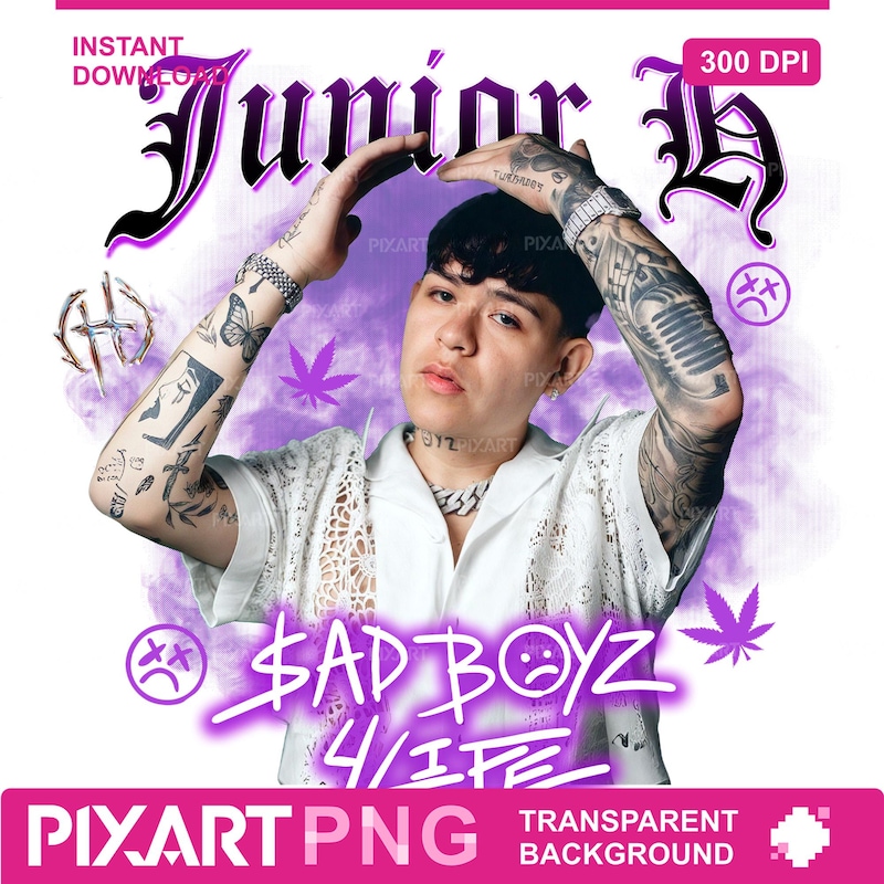 Junior h sad boyz 4 life wall - Etsy México