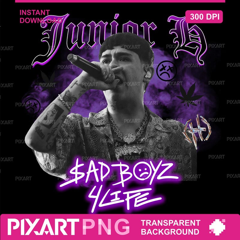Junior h sad boyz 4 life wall - Etsy México