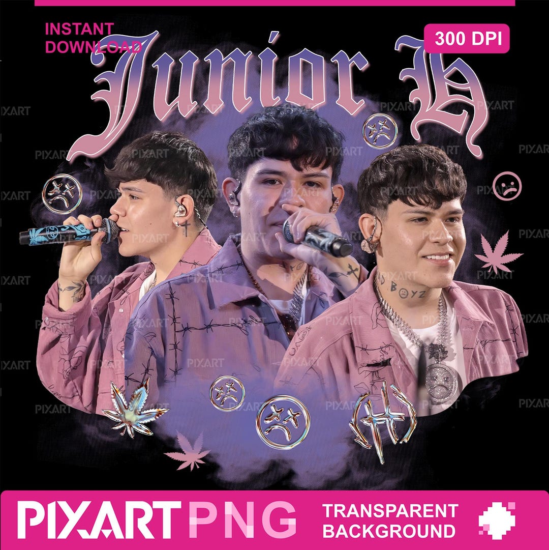 Junior H and Sad Boyz 4 Life PNG File, Mochila Junior H Digital ...