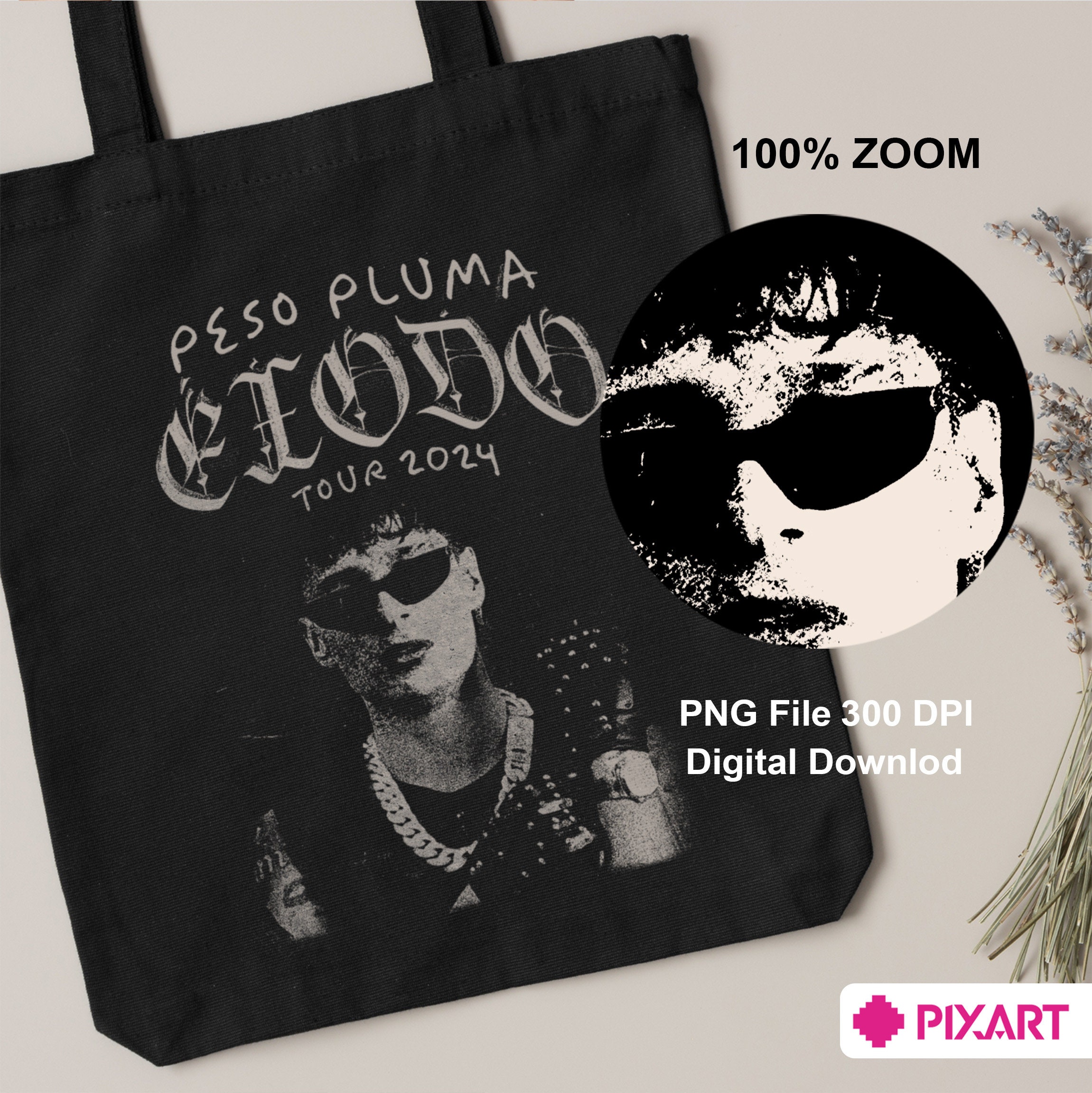 Peso Pluma Exodo Tour 2024 Shirt PNG (instant Download) - Etsy