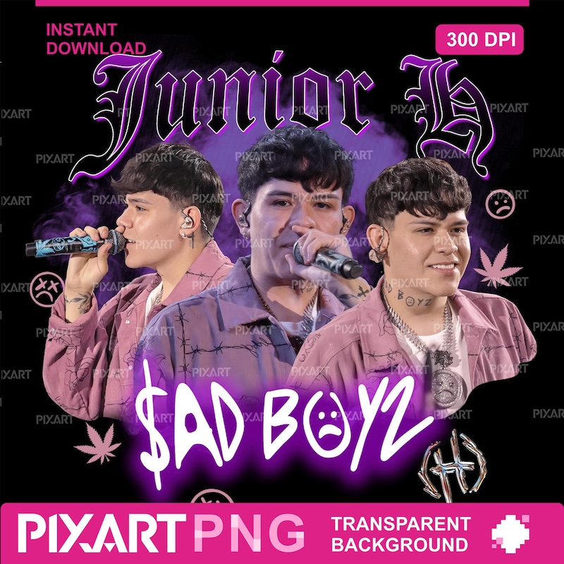 Junior h sad boyz 4 life wall - Etsy México