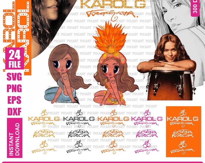 Latina Foreva Sticker | Karol G Stickers | Karol G Fan Gift | Bichota ...