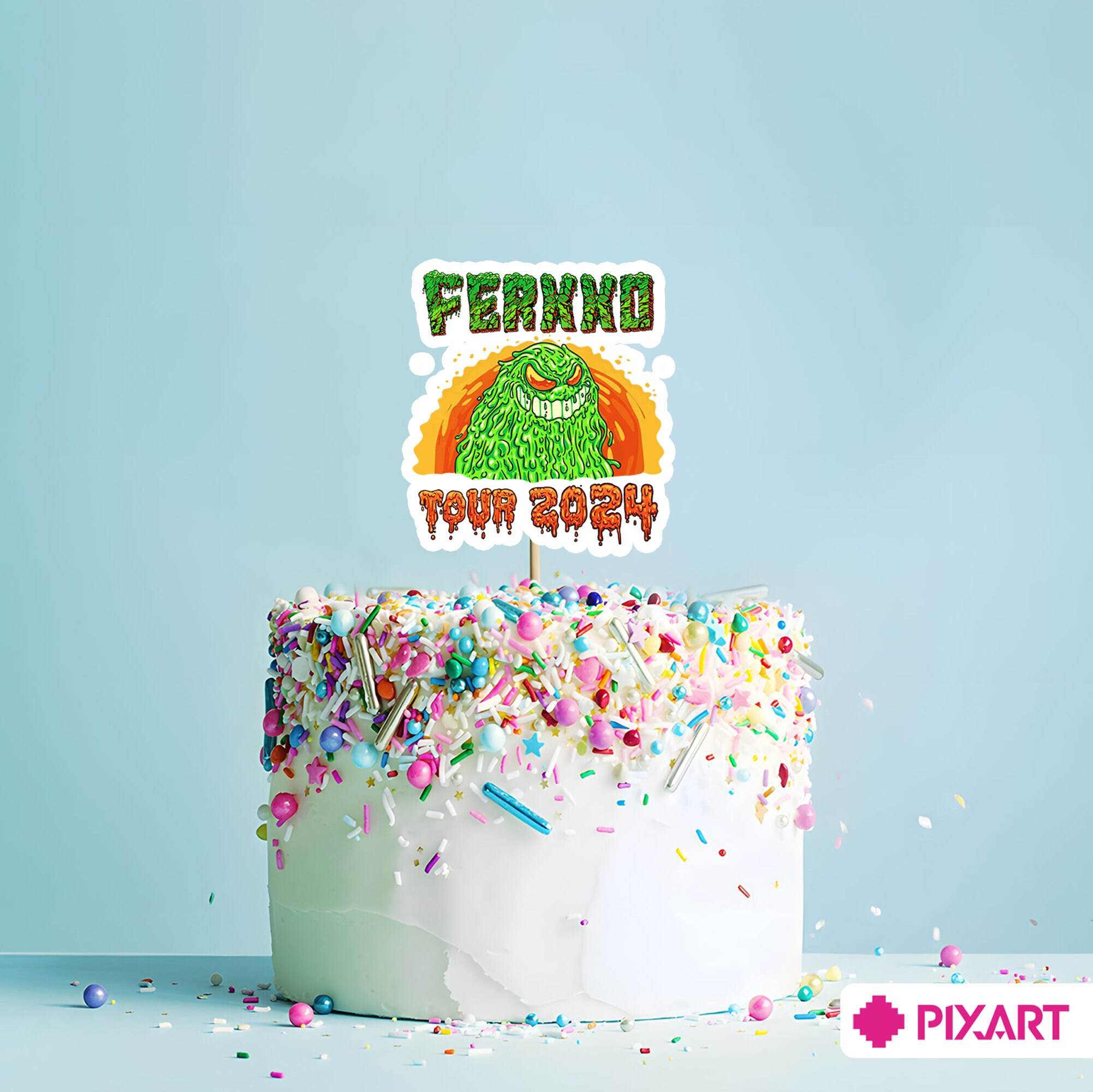 Friki Feid El Ferxxo PNG, Ferxxocalipsis Tour 2024 EP Graphic ...