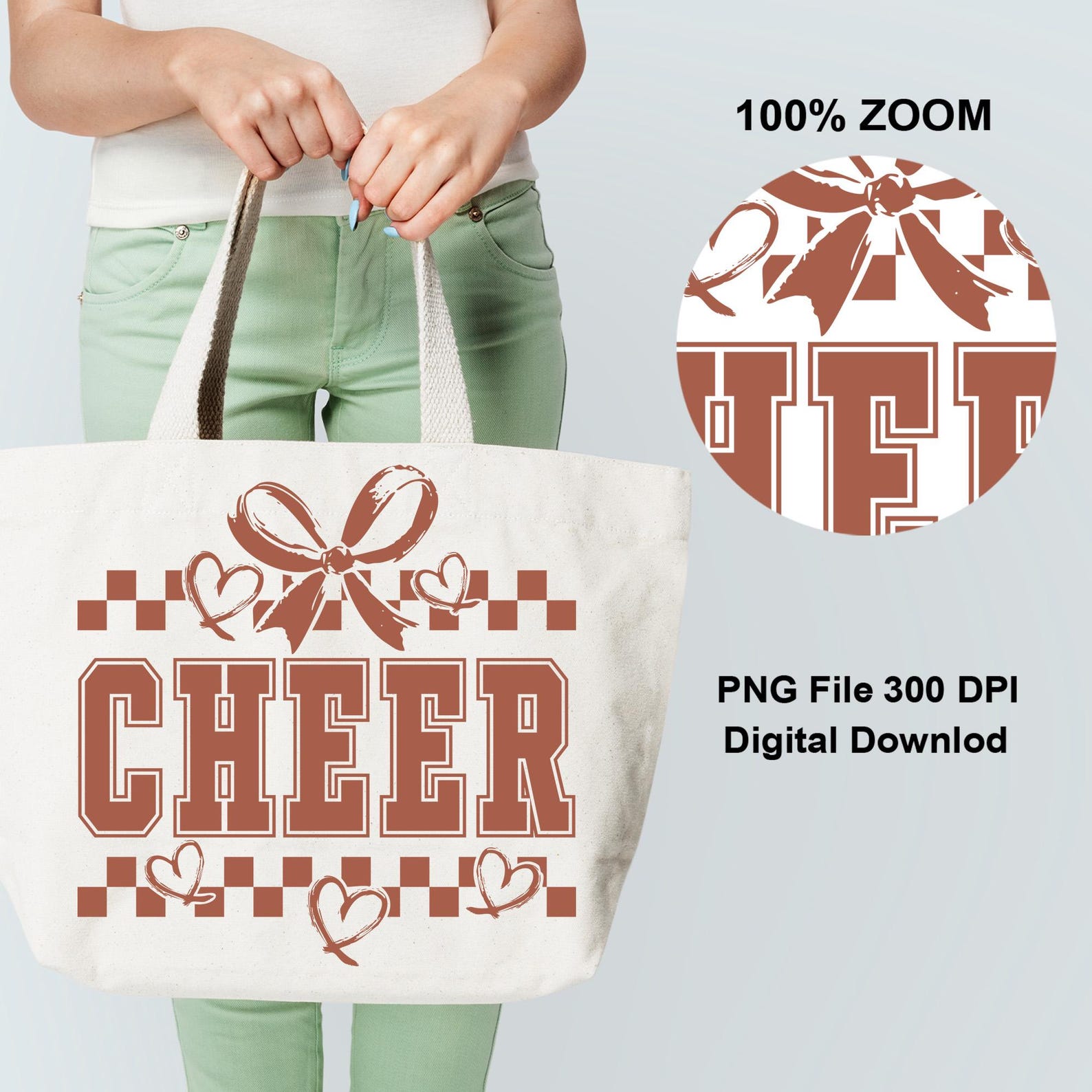 Retro Cheer SVG PNG: Coquette Bow, Cheerleader Cut File (digital ...