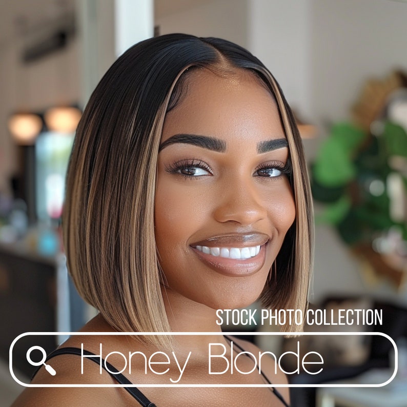 Black Women Honey Blonde Stock Photo Collection | African American ...