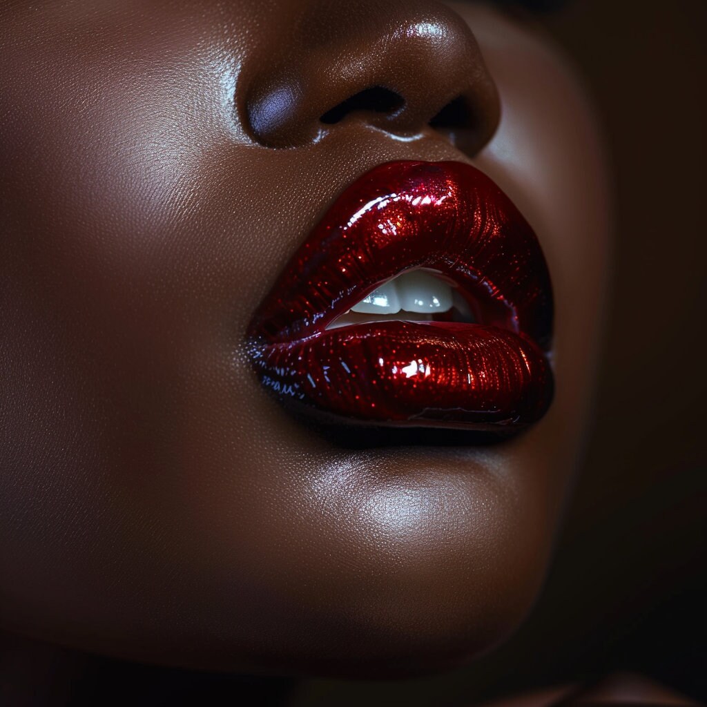 Premium Lip Gloss Beauty Stock Images | INSTANT DOWNLOAD | Product ...