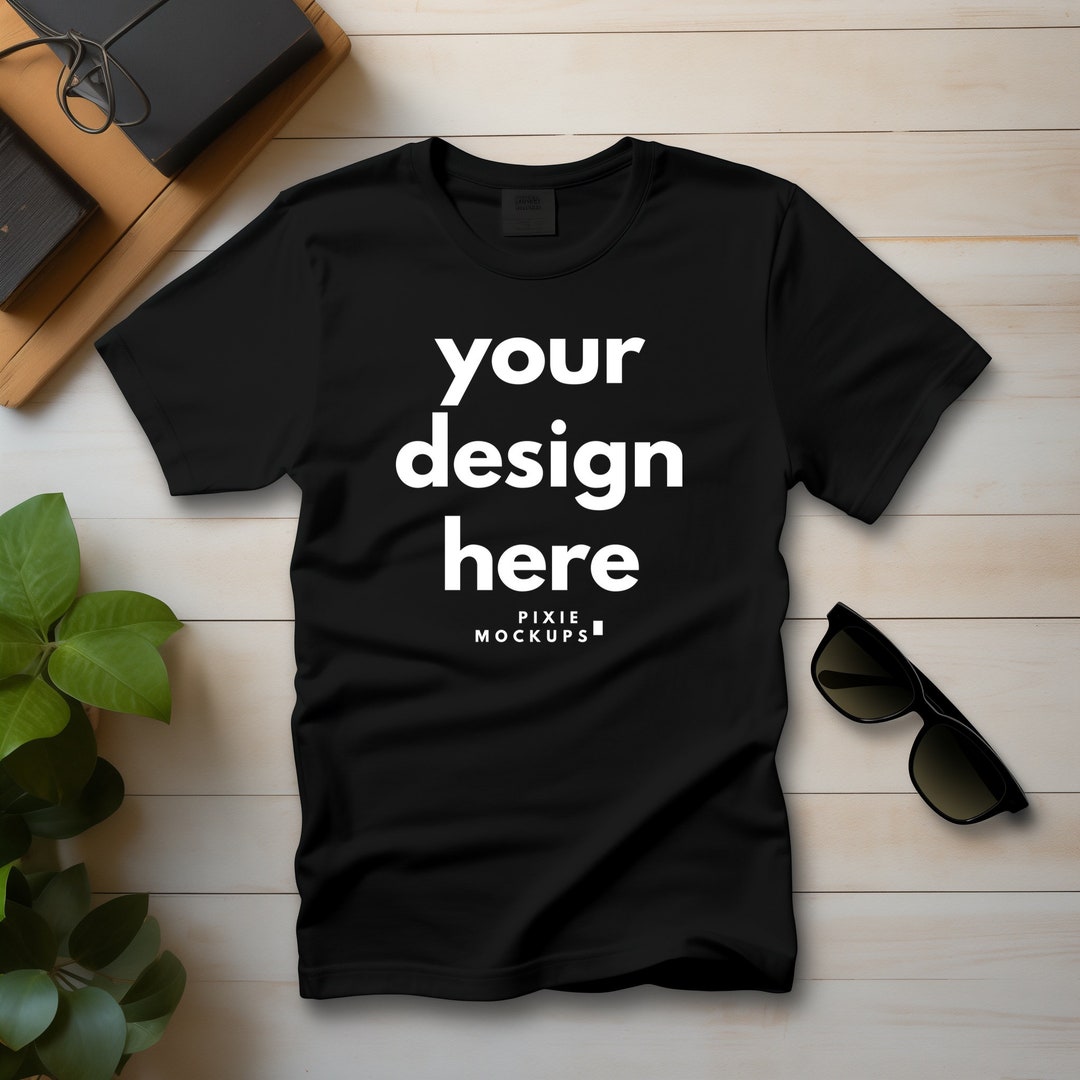 Gildan 5000 T-shirt Display Mockup, High-quality T-shirt Visual, JPG ...