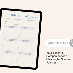 Summer Prayer Journal Digital Printable Planner Template Guide for ...