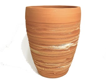 Large Terracotta "siesta" Pottery Vessel - Etsy
