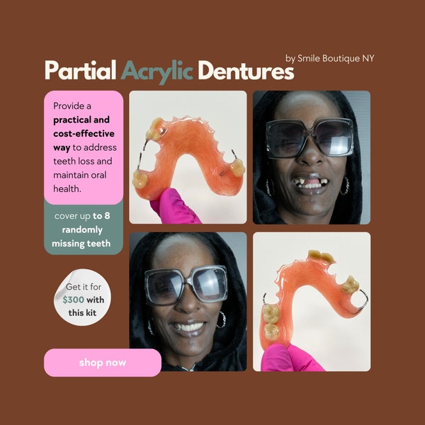 Partial Dentures - Etsy