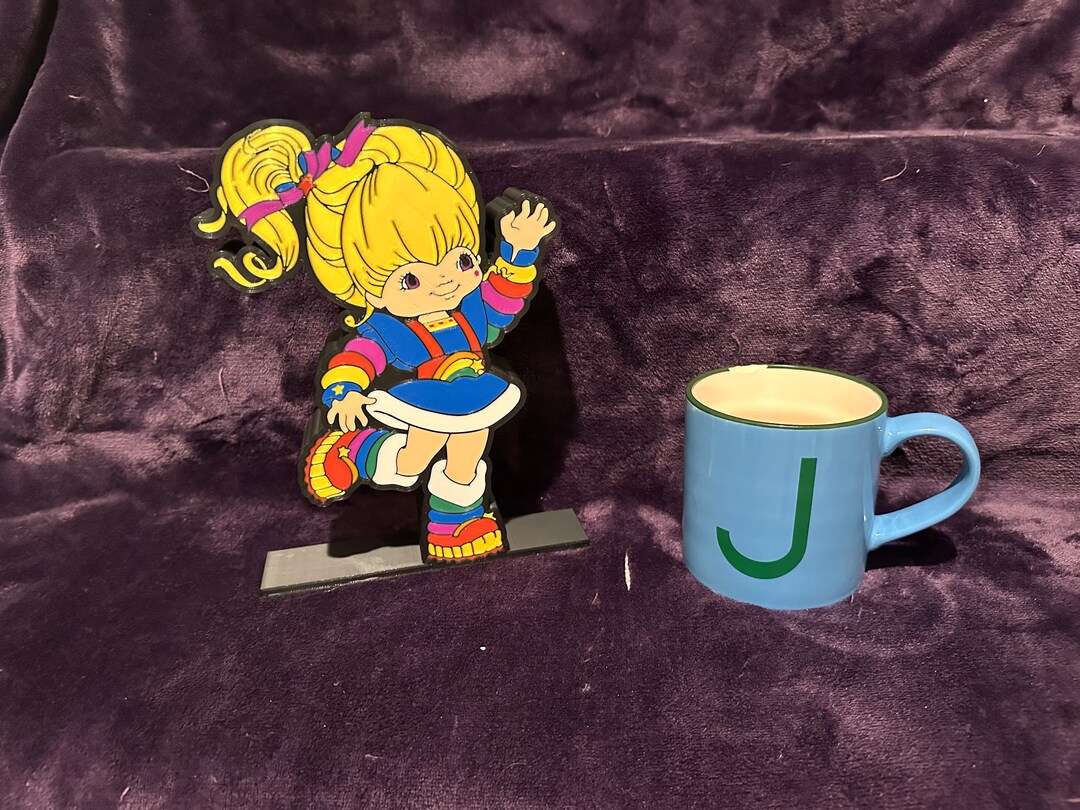 Rainbow Bright 3D Printed Lightbox - Etsy