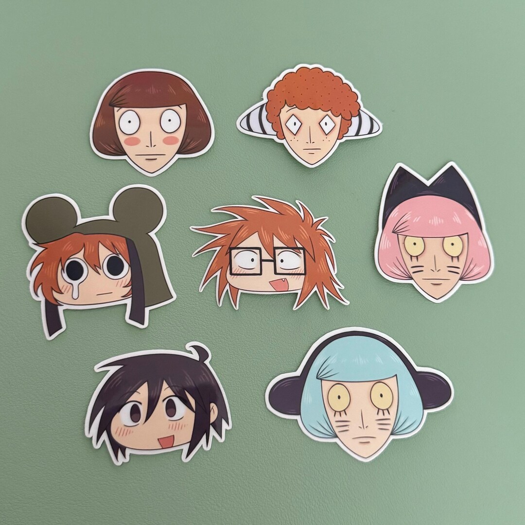 Ranfren Stickers Chibi Laminated Stickers - Etsy Australia