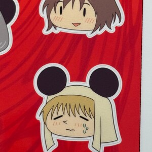 Ranfren Sticker Sheet Side Characters 5x7 Laminated Sticker - Etsy