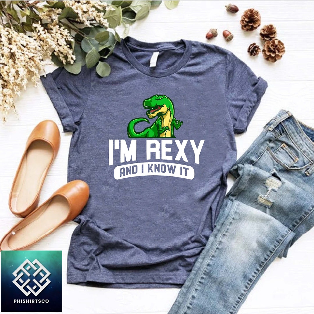 Rex Dinosaur Shirt,funny Dinosaur Shirt,dinosaur Shirt,t-rex Shirt ...