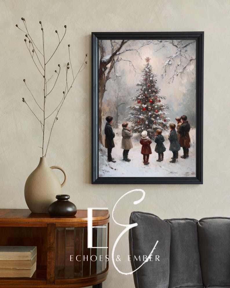 Christmas Morning Holiday Season Digital Download Printable Home Decor ...