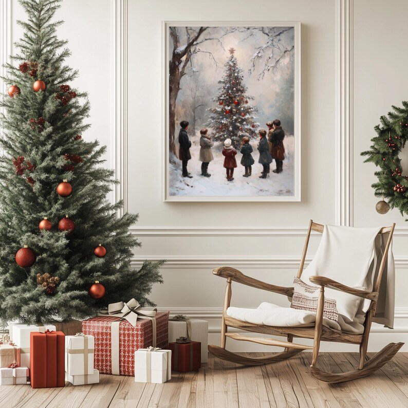 Christmas Morning Holiday Season Digital Download Printable Home Decor ...
