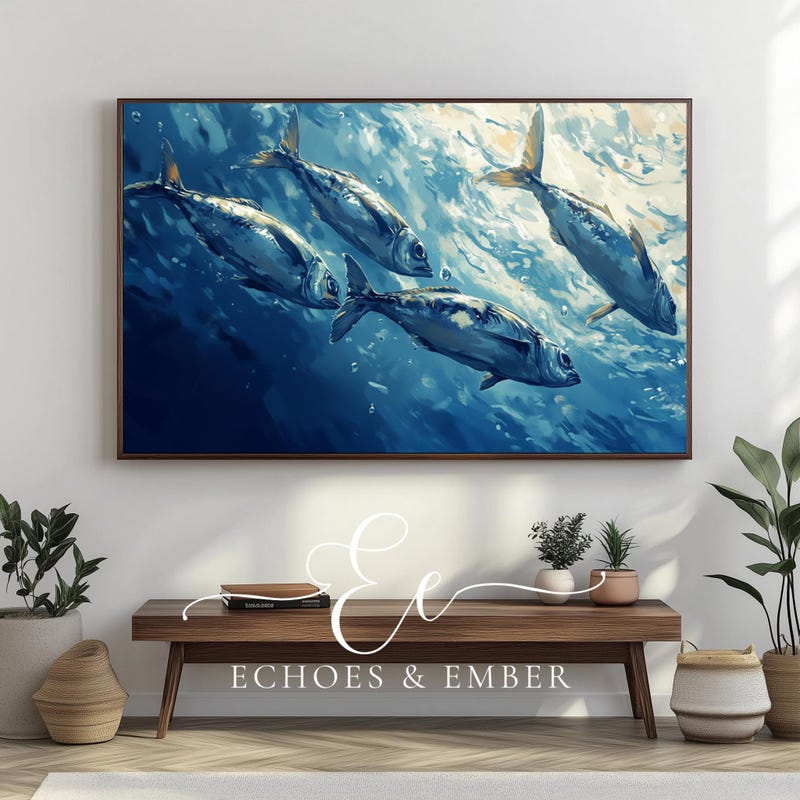 Nautical Theme Frame Tv Art - Etsy