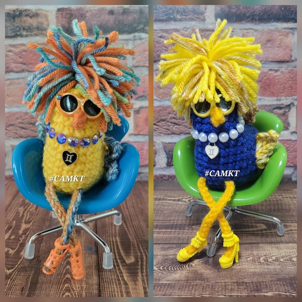 Crochet Glam Chick Pattern - Etsy