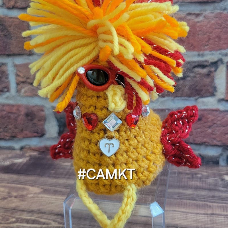 Crochet Glam Chick Pattern - Etsy