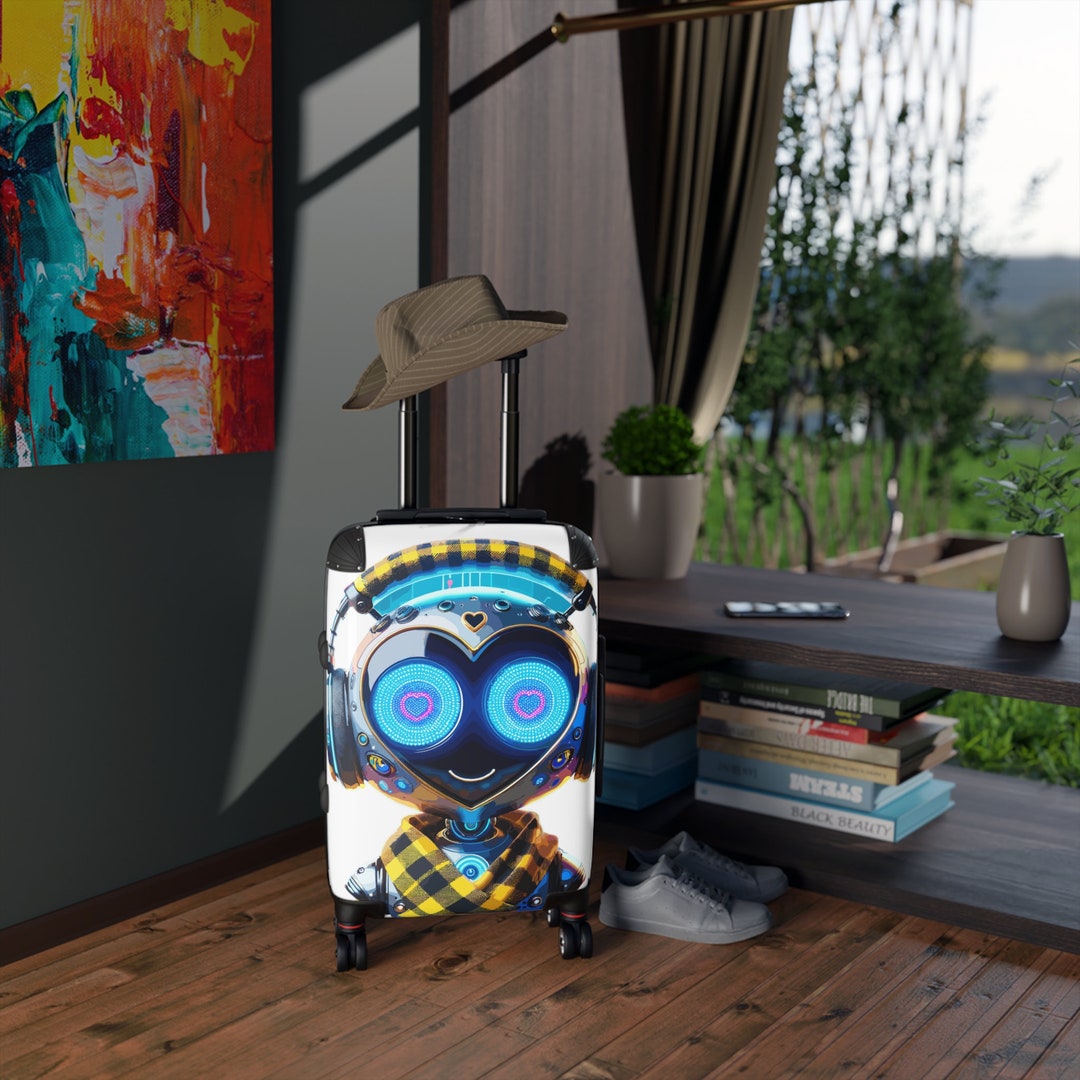 Unique Suitcases Three Sizes - Etsy