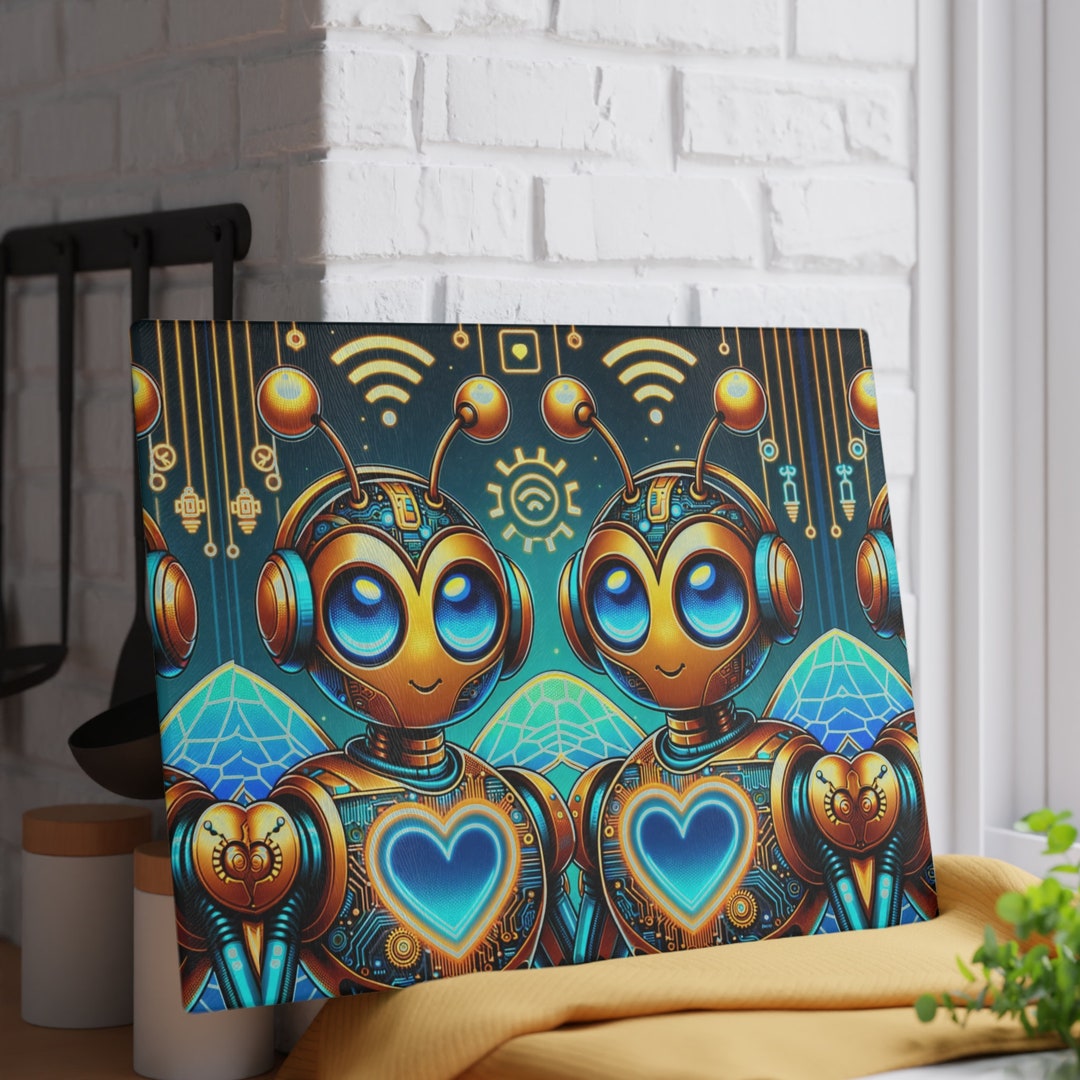 Glass Cutting Board BFF Best Friends Forever Roommates Gift - Etsy