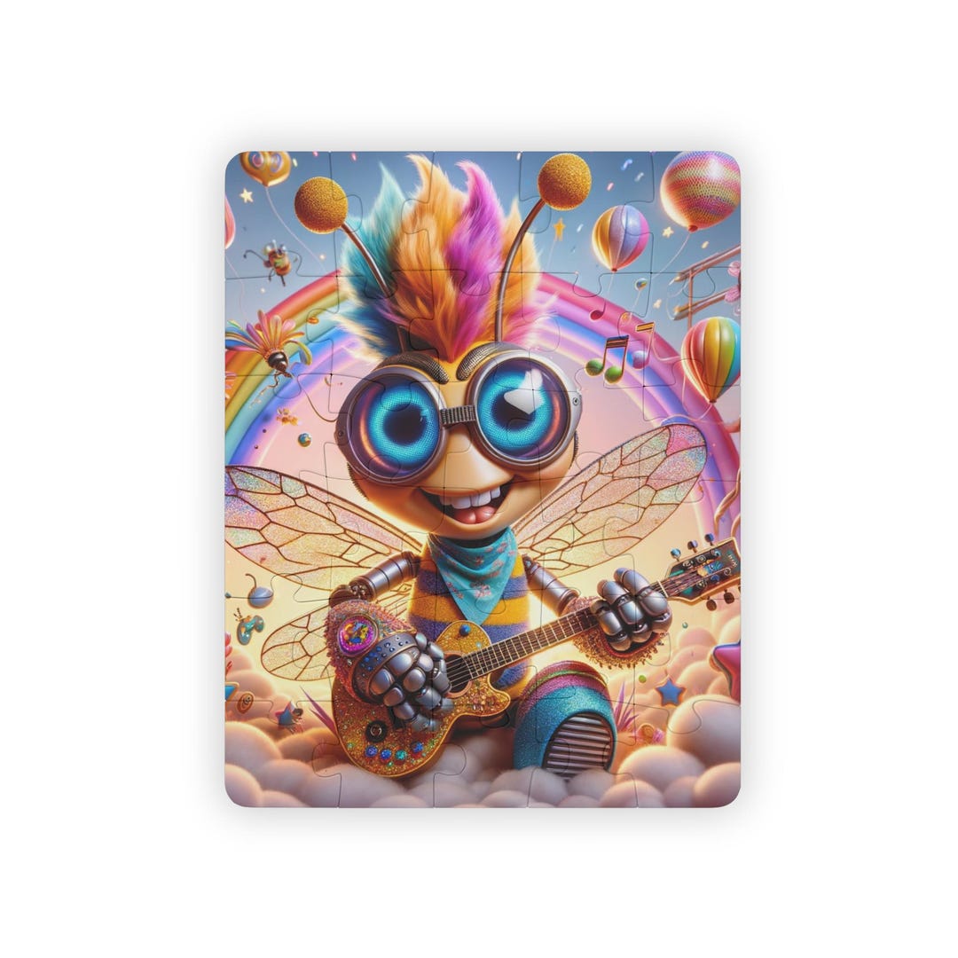 Kids' Puzzle, 30-piece Rocker Bee Fun and Educational Activity for ...