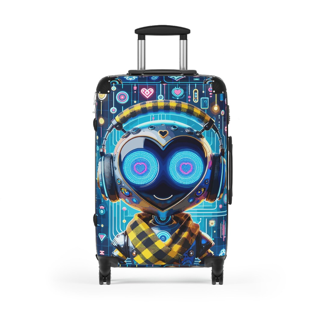 Unique Suitcases Three Sizes - Etsy