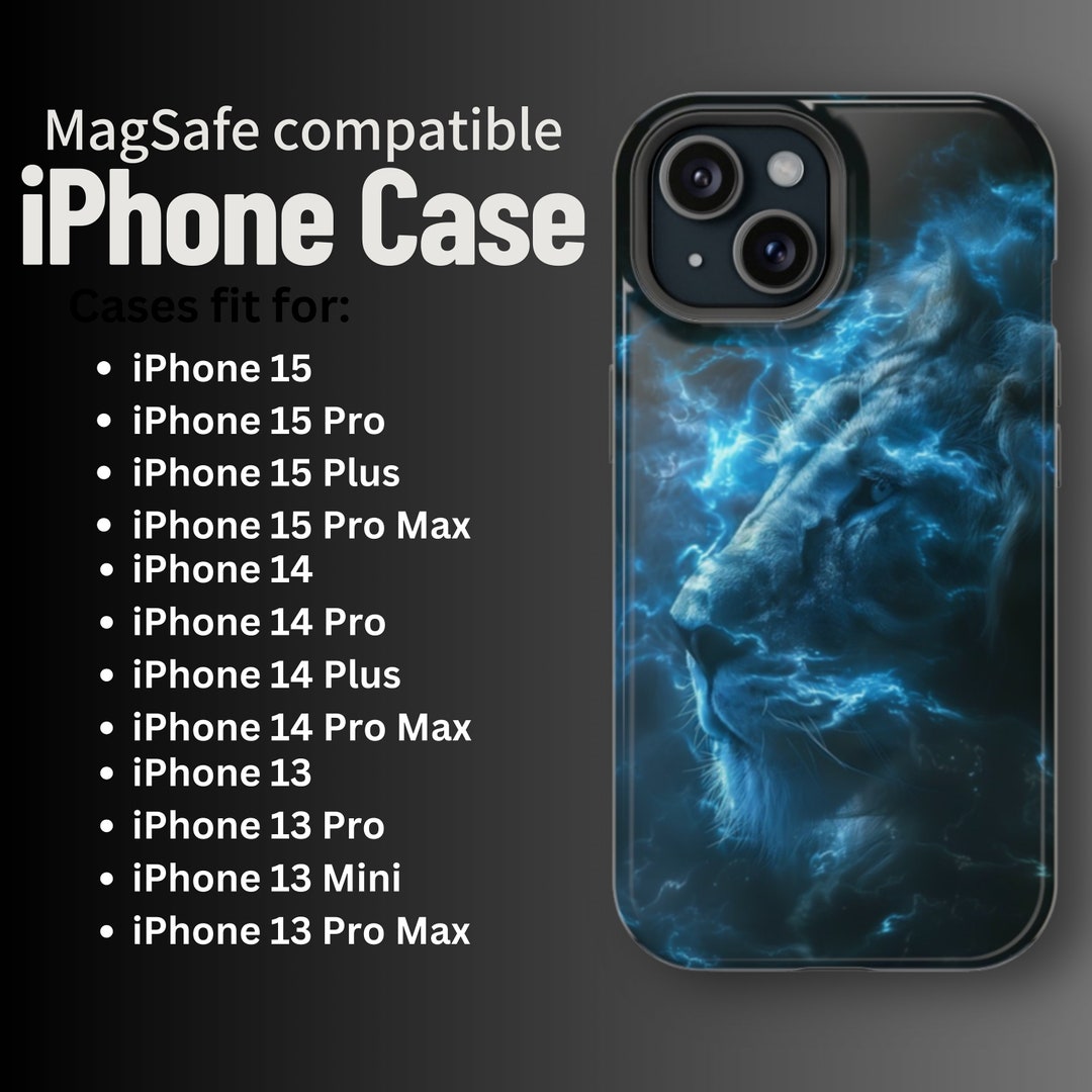 IPhone Magsafe Compatible Leo Sign Phone Case for 13, 14, 15, Mini, Pro ...