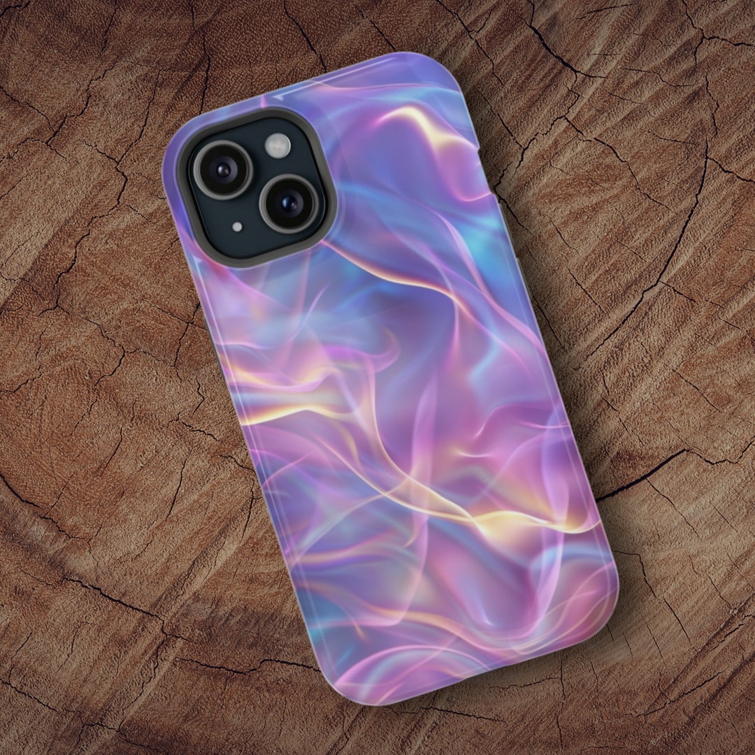 IPhone Magsafe Compatible Iridescent Phone Case for 13, 14, 15, Mini ...