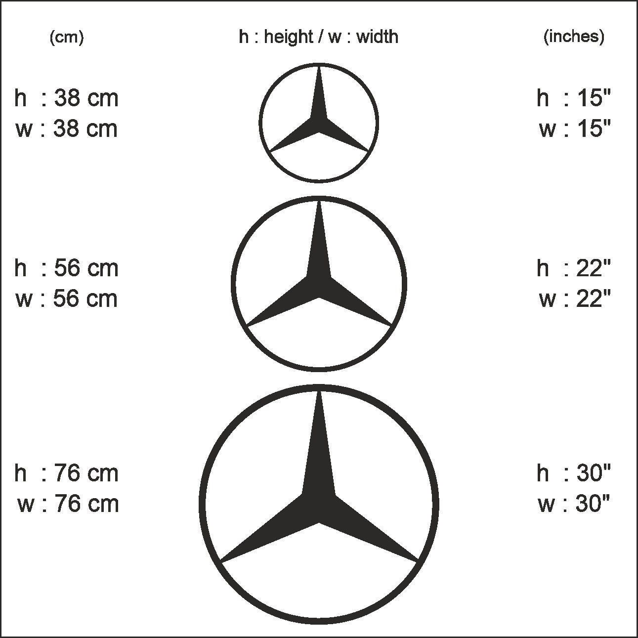 Mercedes Sign Metal Wall Decor, Metal Mercedes Logo, Mercedes Logo Wall ...