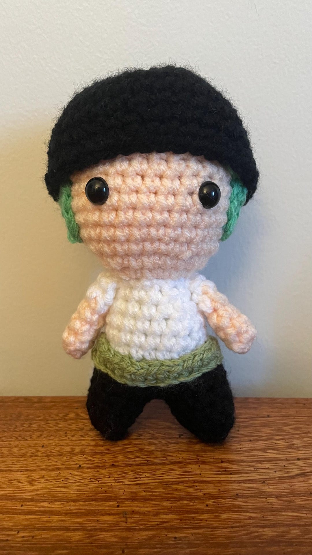Zoro Crochet Doll - Etsy