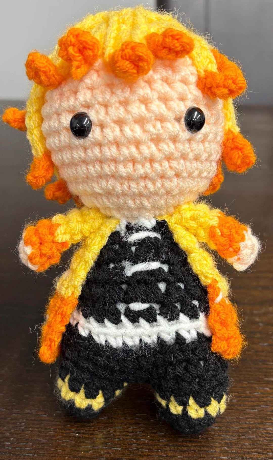 Zenitsu Crochet Doll - Etsy