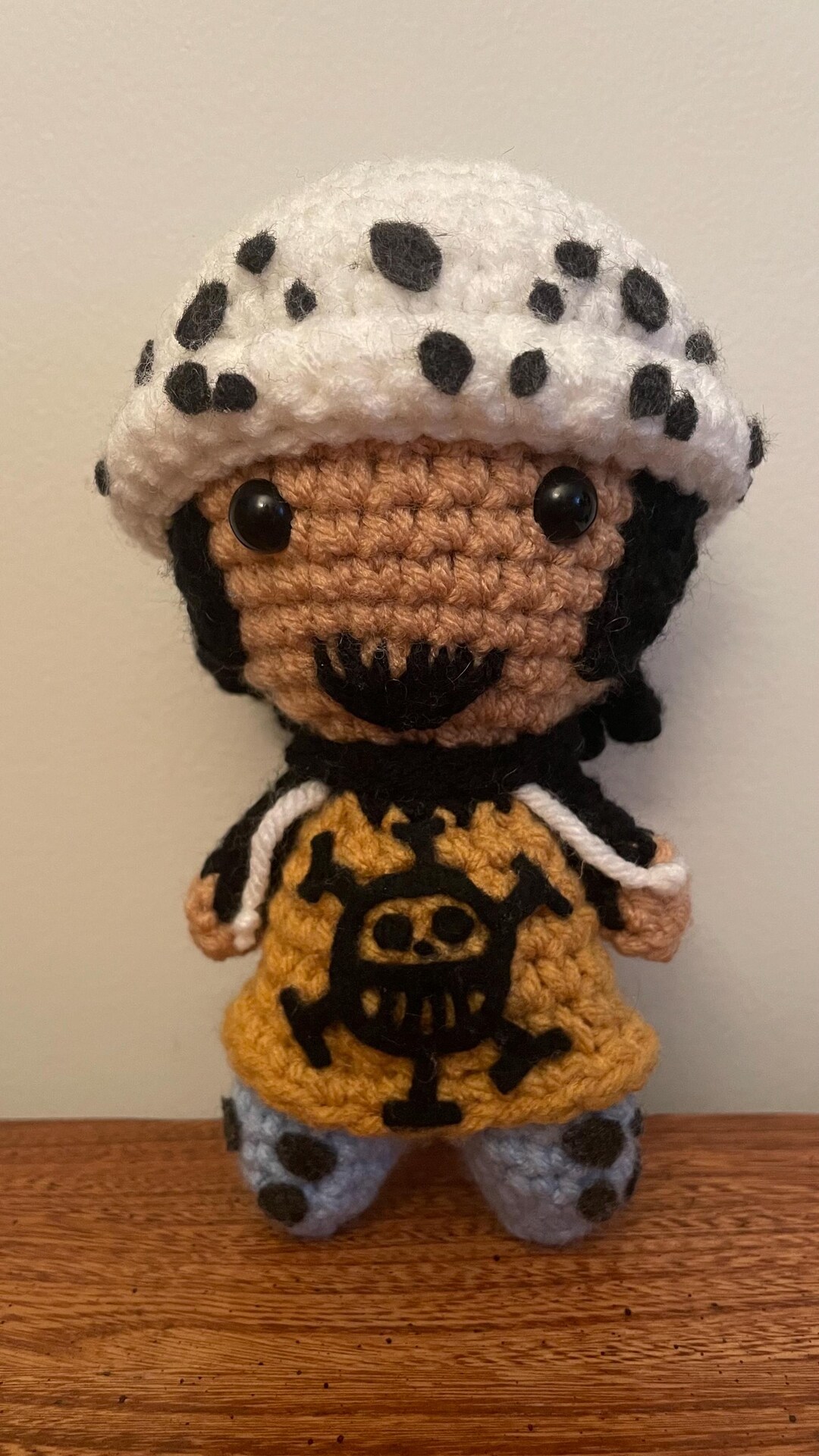 Law Crochet Doll - Etsy