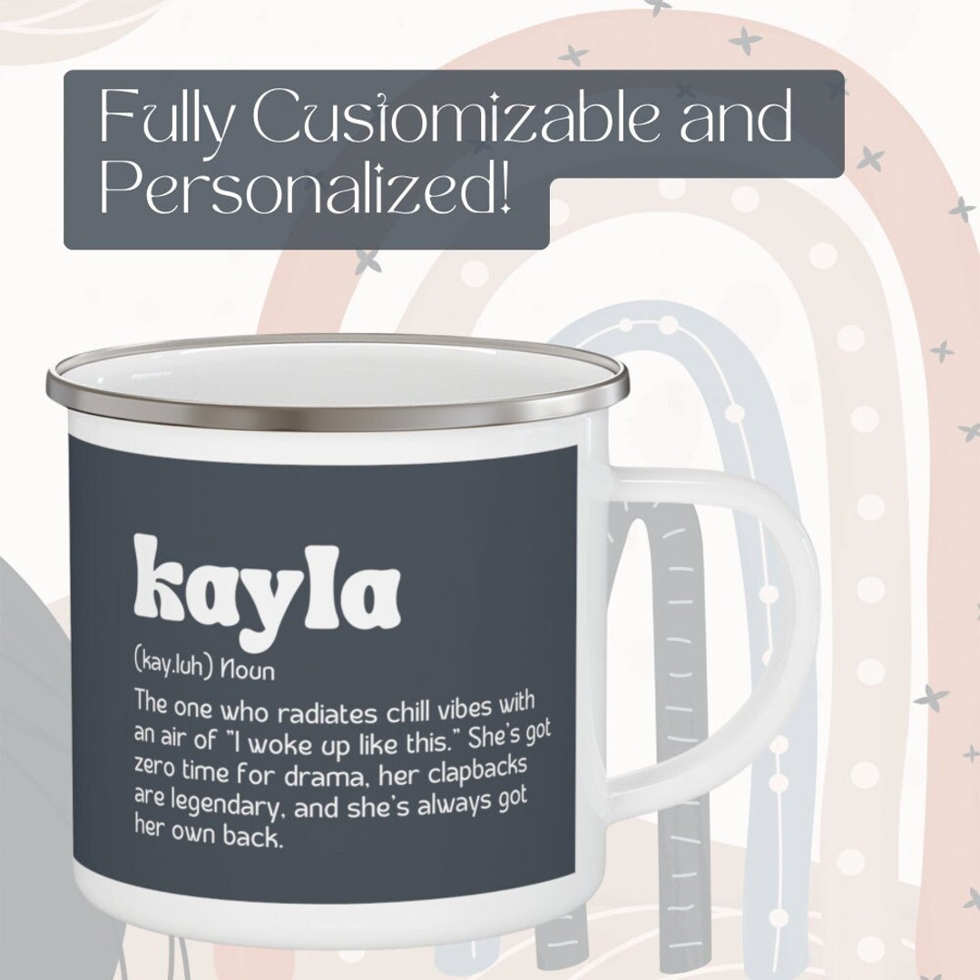 Personalized Name Definition Gift for Mom Custom Mug for Gen Z ...