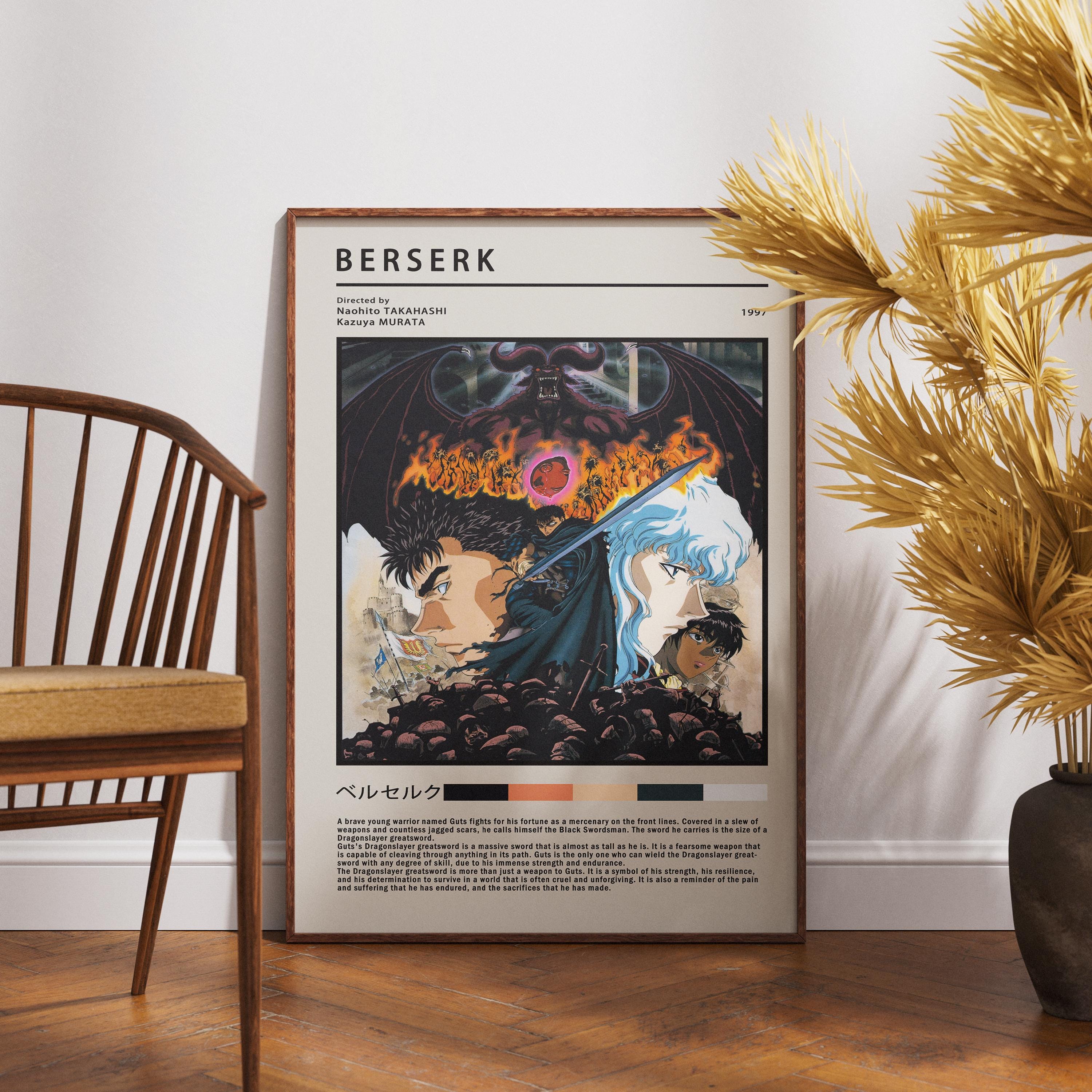 Berserk Posters - Berserk Poster Prints - Guts Poster - Anime Poster ...