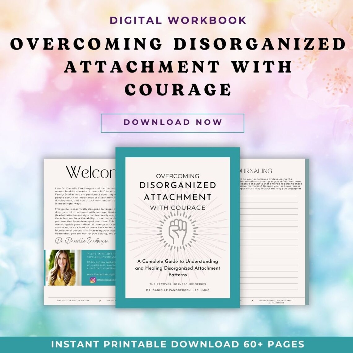 Overcoming Disorganized Attachment With Courage Workbook | Attachment ...
