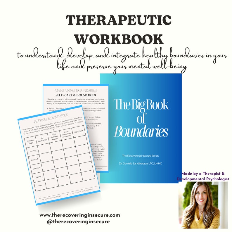 BOUNDARIES - Big Book of Boundaries | Effective Strategies for Setting ...