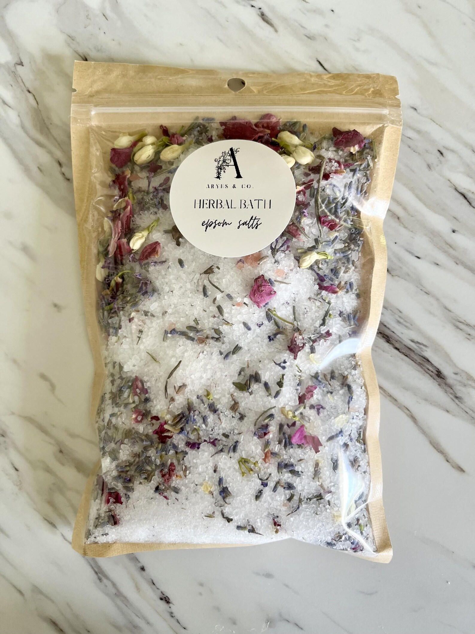 Herbal Bath Epsom Salts - Bath Salt - Herbal Bath Salt - Scented Bath ...