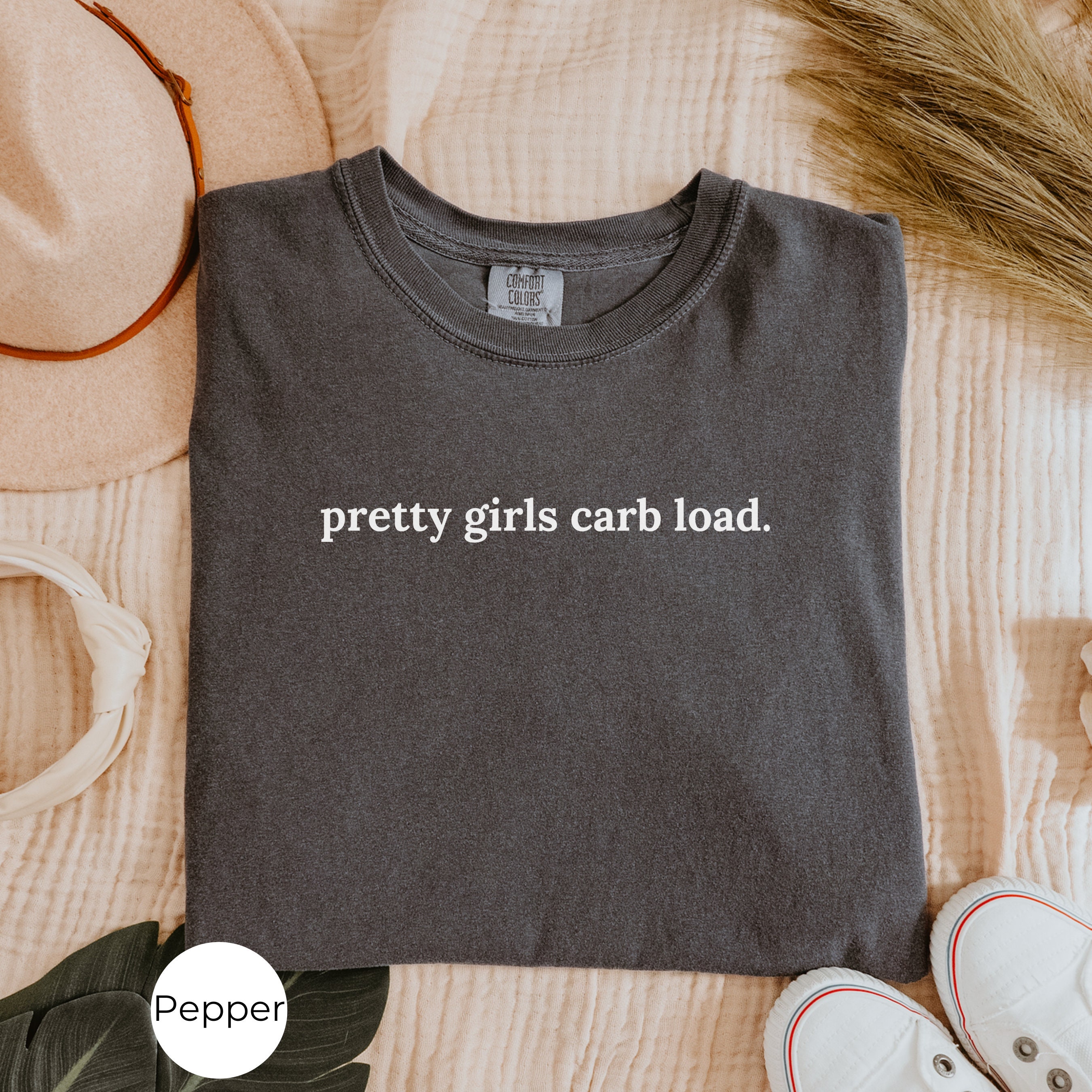 Pretty Girls Carb Load Shirt, Funny Running Shirts, Runner Gift, Trail ...