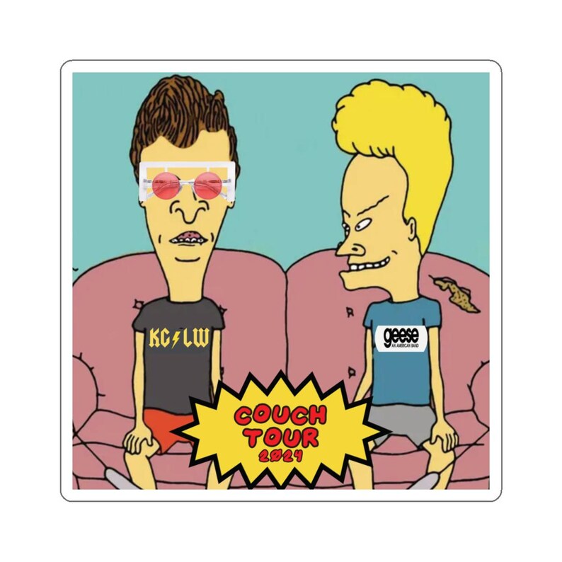 KGLW Couch Tour 2024 Beavis and Butthead King Gizzard & the Lizard ...