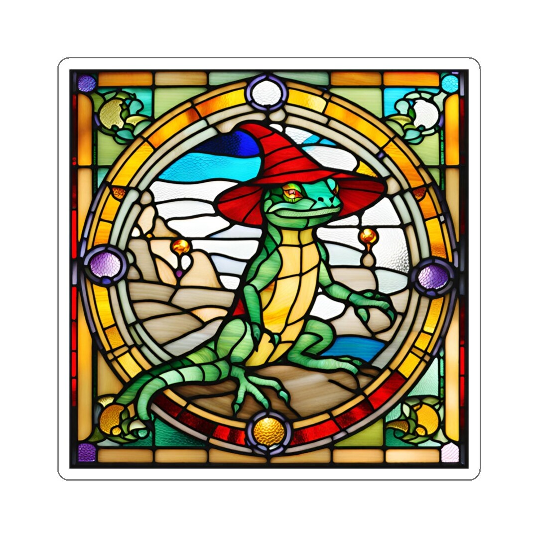 Lizard Wizard King Gizzard & the Lizard Wizard Stain-glass Slaps ...