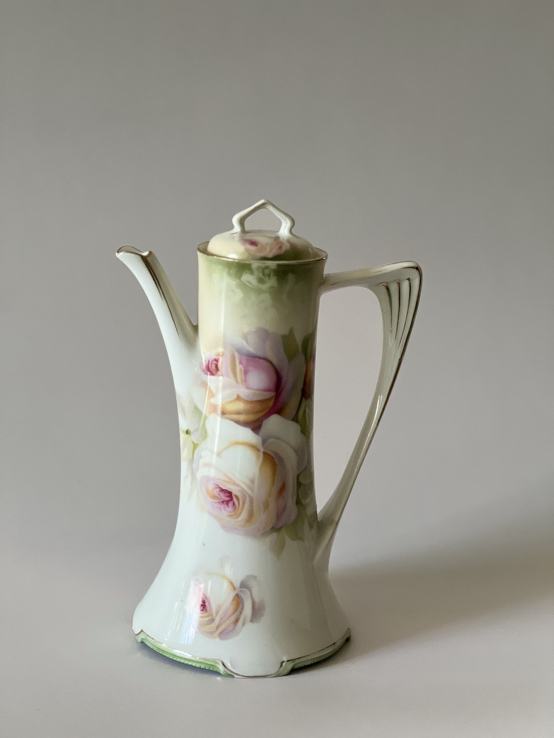 Antique RS Prussia Porcelain Pitcher - Etsy